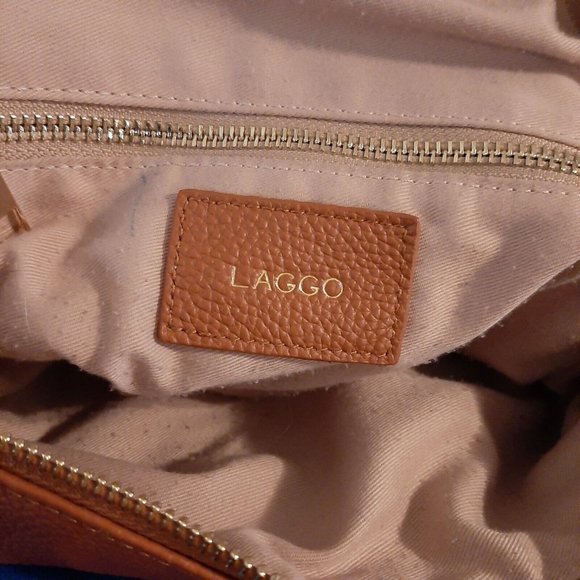 Laggo | Bags | Laggo Tan Leather Joyce Hobo Handbag Purse Please Read ...